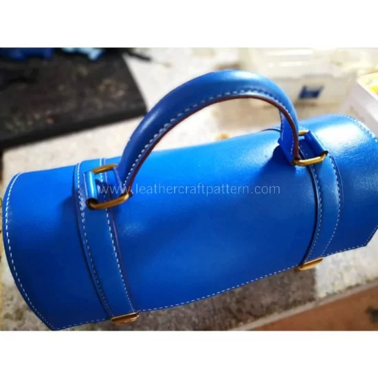 barrel bag, pattern, pdf