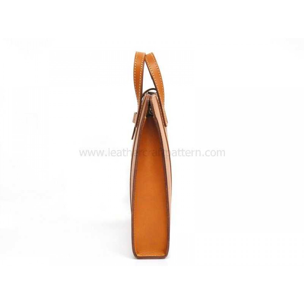 leather bag pattern, briefcase pattern, leathercraft pattern, leather ...