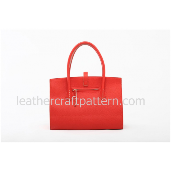 leather bag sewing Pattern, handbag Pattern, brifecase pattern, woman ...