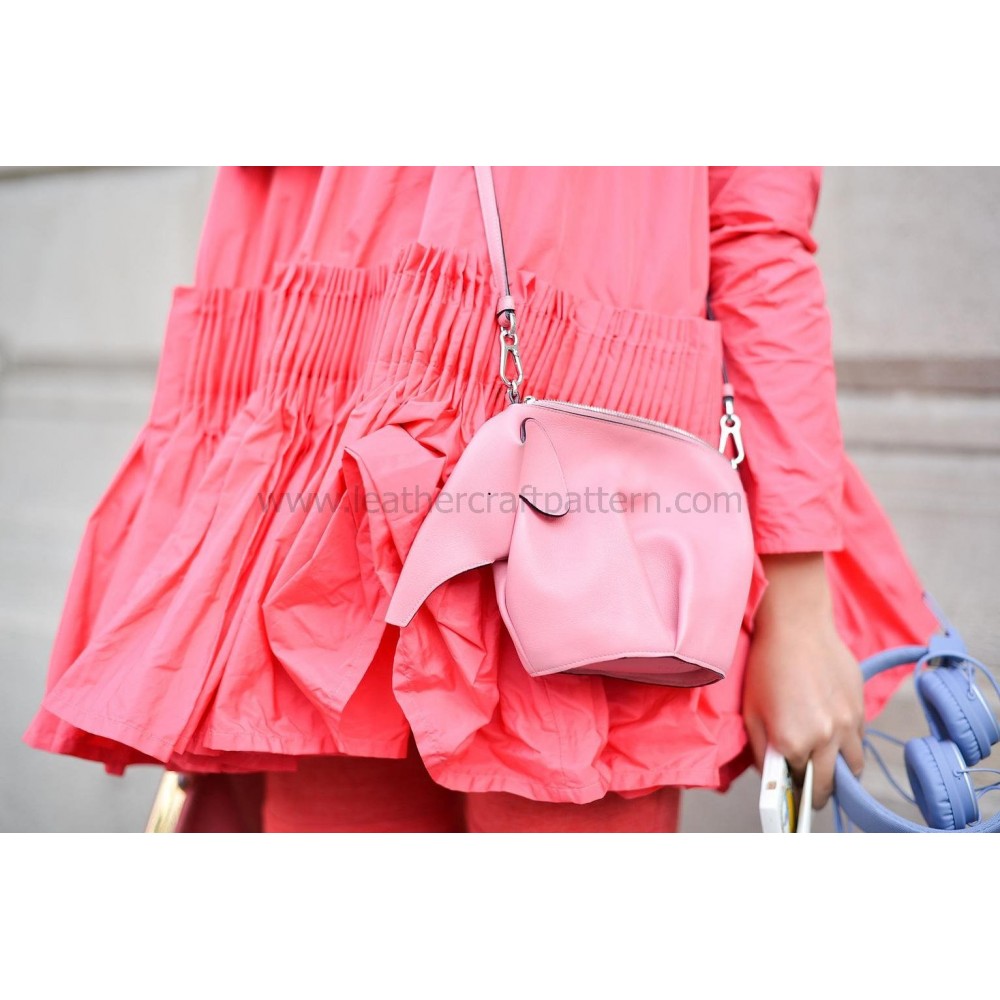 LOEWE, Elephant, shoulder bag, pattern, pdf, download