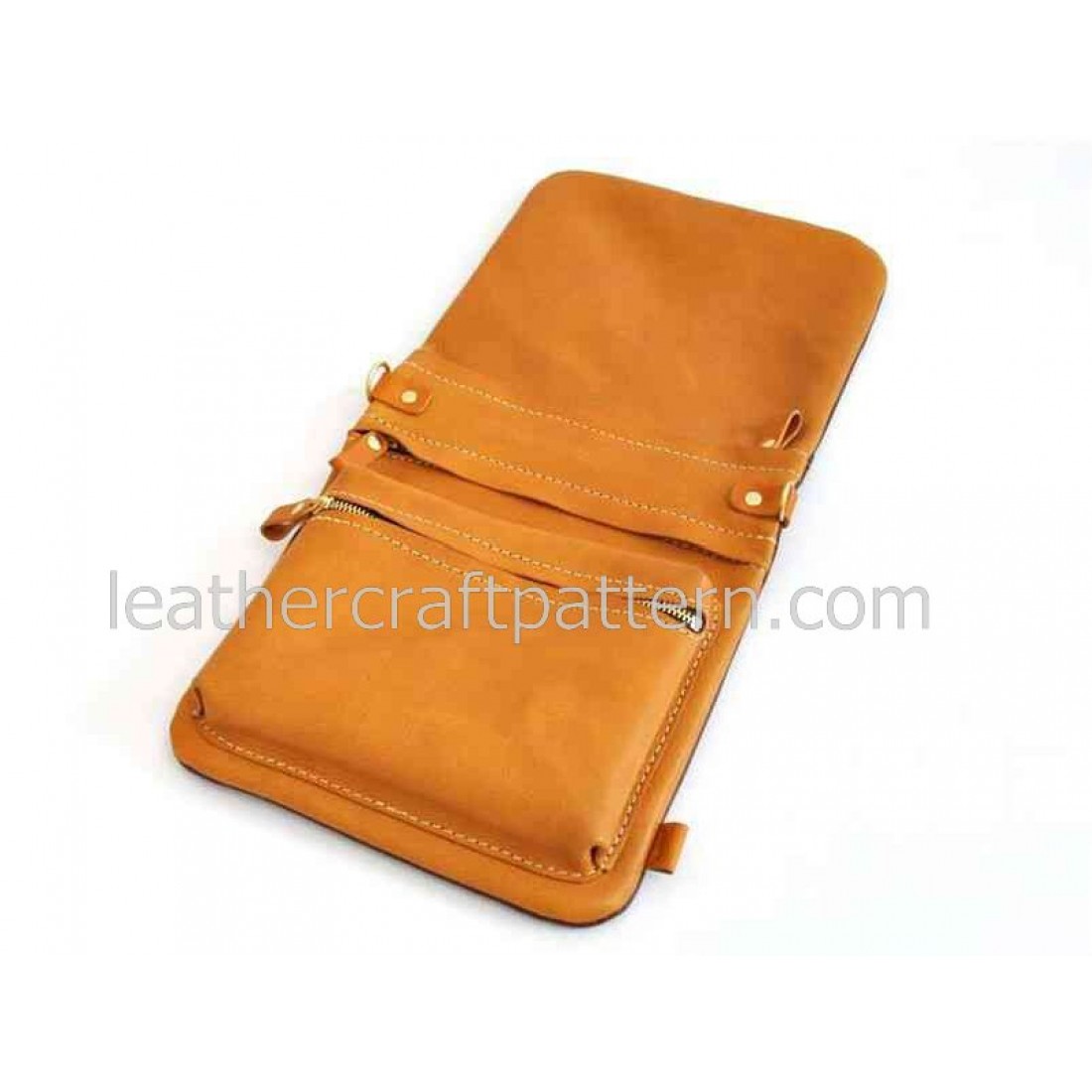 leather bag pattern, messenger bag pattern, bag sewing pattern, pdf ...