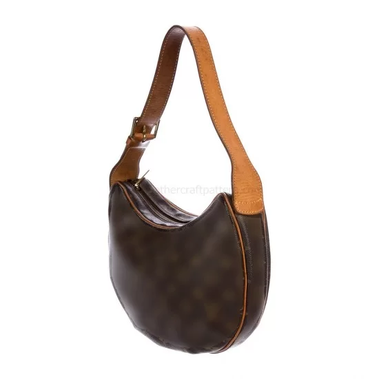 Louis Vuitton, LV, vintage, Croissant PM, templates, pattern, bag ...