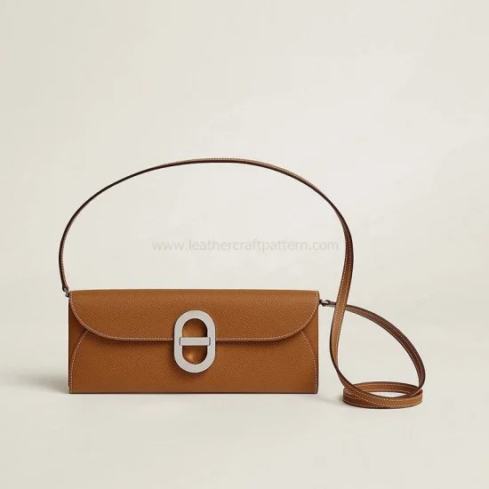 Hermes, Maillon To Go wallet, pattern, bag templates, pdf, download