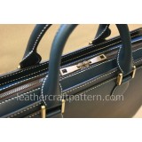 Leather bag patterns, briefcase patterns, portfolio bag patterns ...