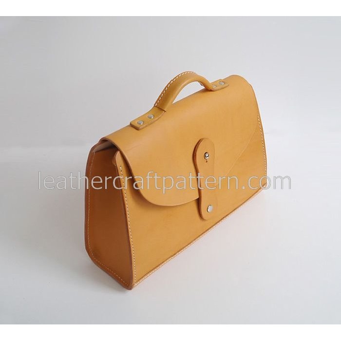 Free PDF leather patterns download, leather bag patterns, leather ...