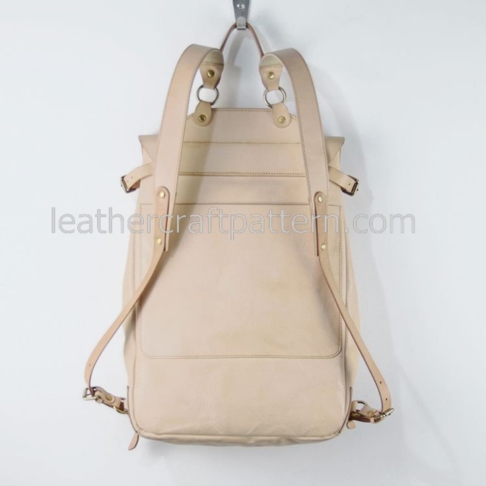 Leather bag pattern pdf free, leather backpack pattern, bag sewing ...