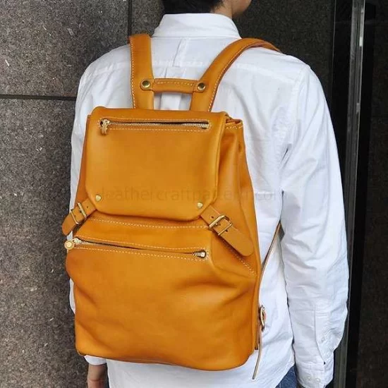 racksack, backpack, shoulder, bag, pattern, leathercraft, pattern ...