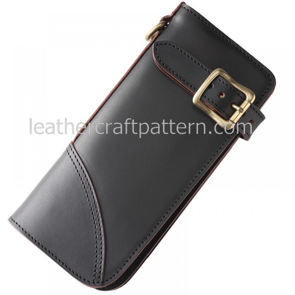 leather wallet pattern, long wallet pattern, PDF, download ...