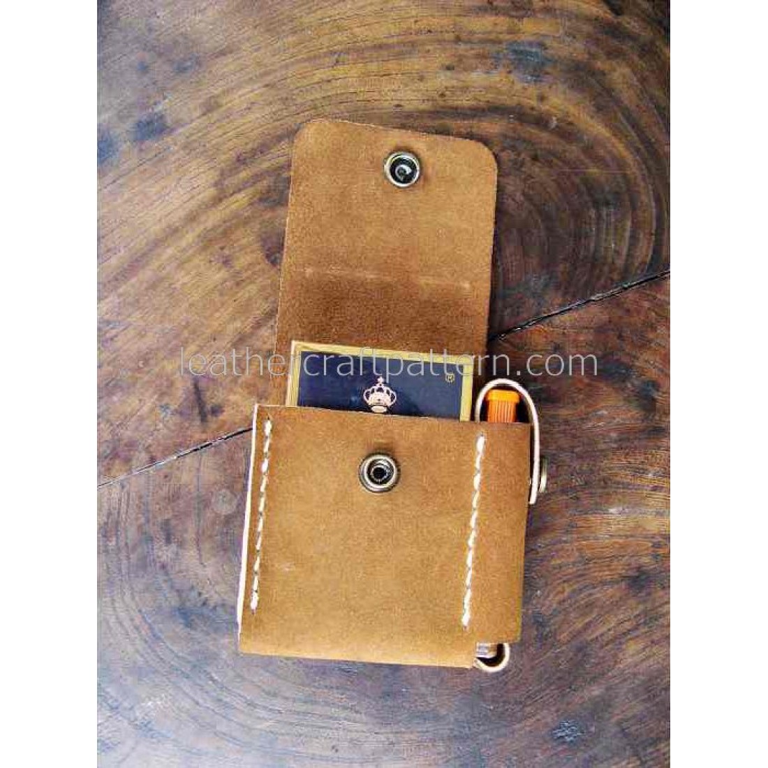 Leather bag pattern, cigarette case pattern, PDF instant download ...