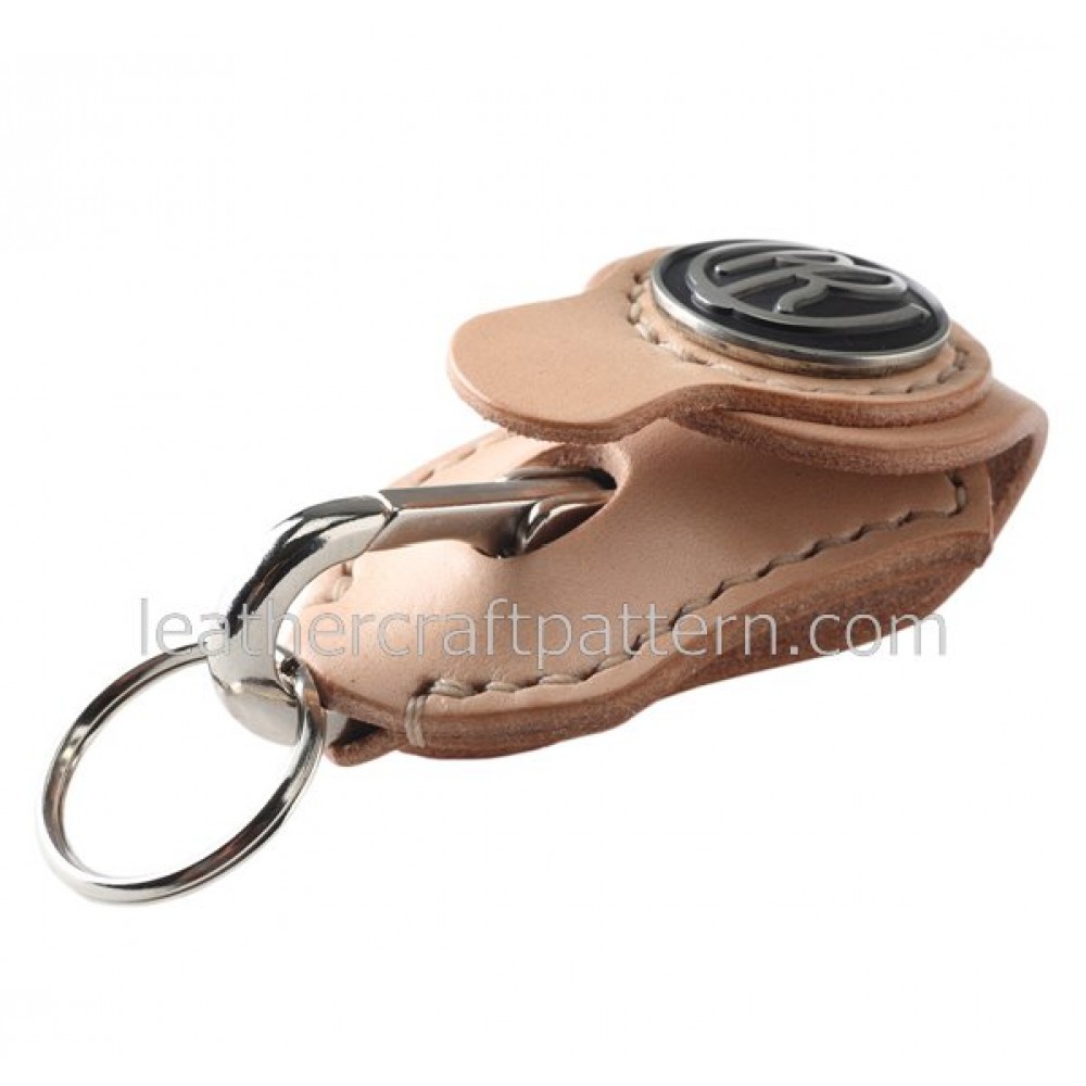 PDF Leather pattern, key holder pattern, pdf, download, leather craft ...