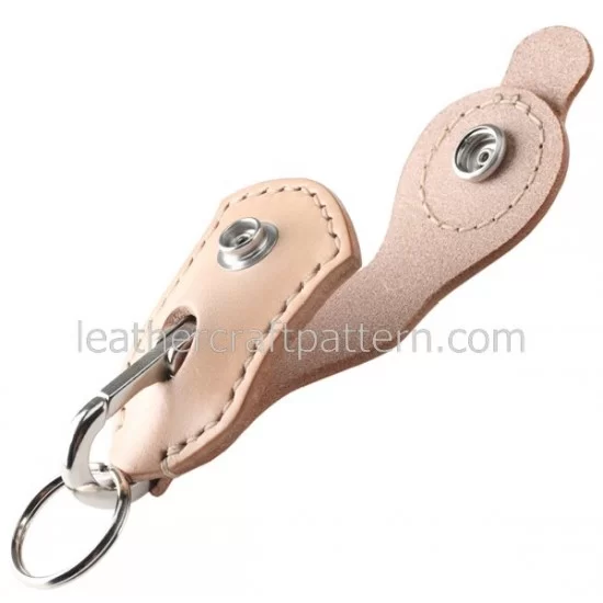 PDF Leather pattern, key holder pattern, pdf, download, leather craft ...