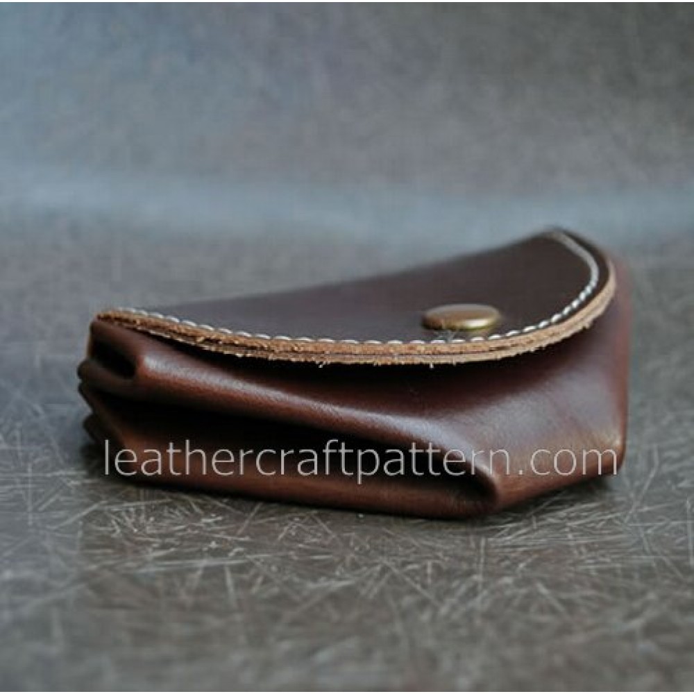 Leather wallet pattern, coin purse pattern, SLG-09, PDF instant ...