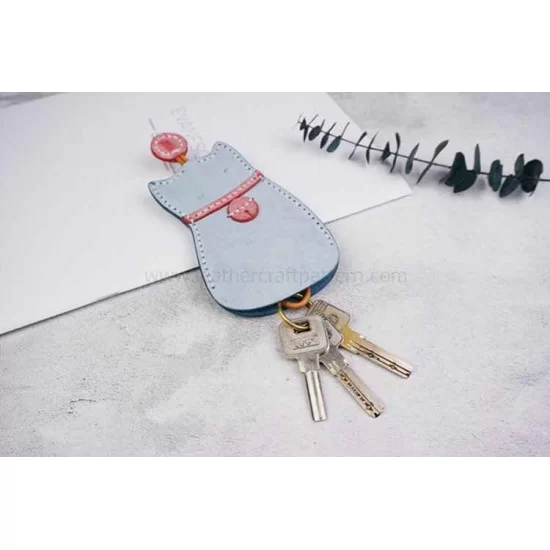 key sleeve, key case, pattern, pdf, leathercraft, pattern, download