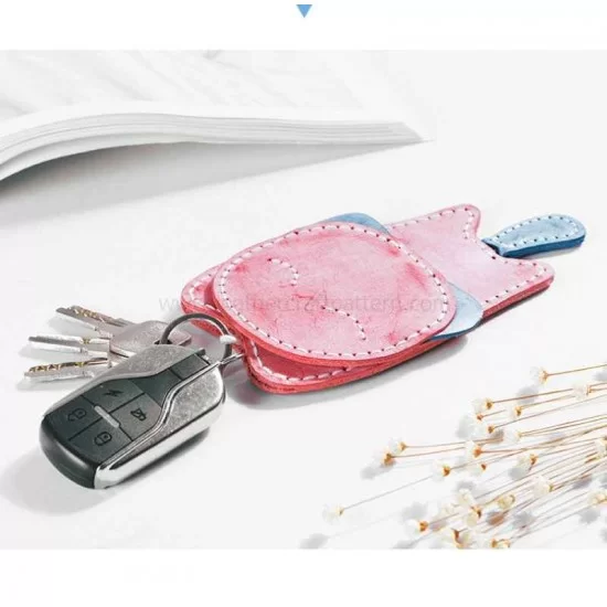 key sleeve, key case, pattern, pdf, leathercraft, pattern, download