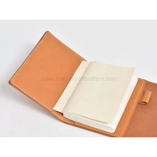 leather notebook patterns, leather diary patterns, leather diary sleeve ...