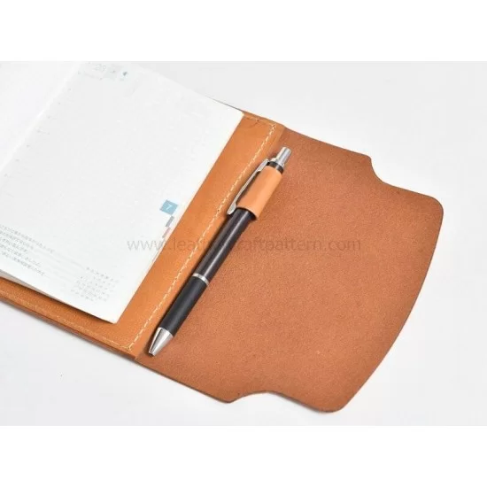 leather notebook patterns, leather diary patterns, leather diary sleeve ...