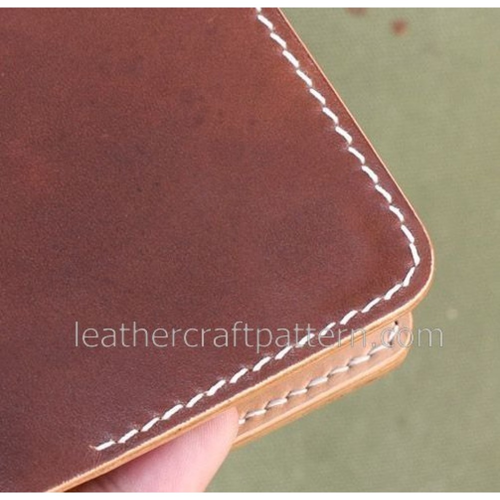 Wallet sewing pattern, short wallet, patterns, PDF, download, leather ...