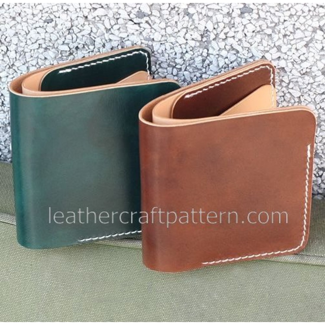 Wallet sewing pattern, short wallet, patterns, PDF, download, leather ...