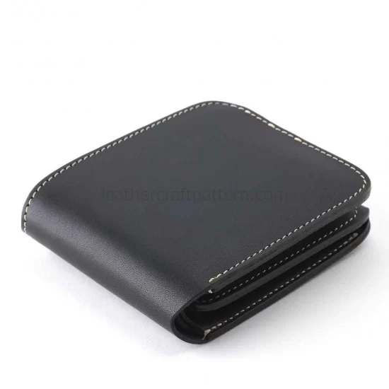 short wallet, wallet, billfold, pdf, leathercraft, pattern