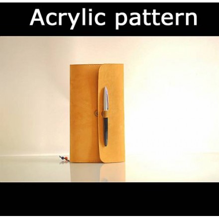 leather notebook patterns, leather diary patterns, leather diary sleeve ...