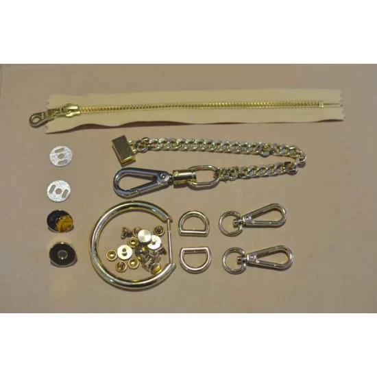 ACC-70 lady shoulder bag pattern hardware kits