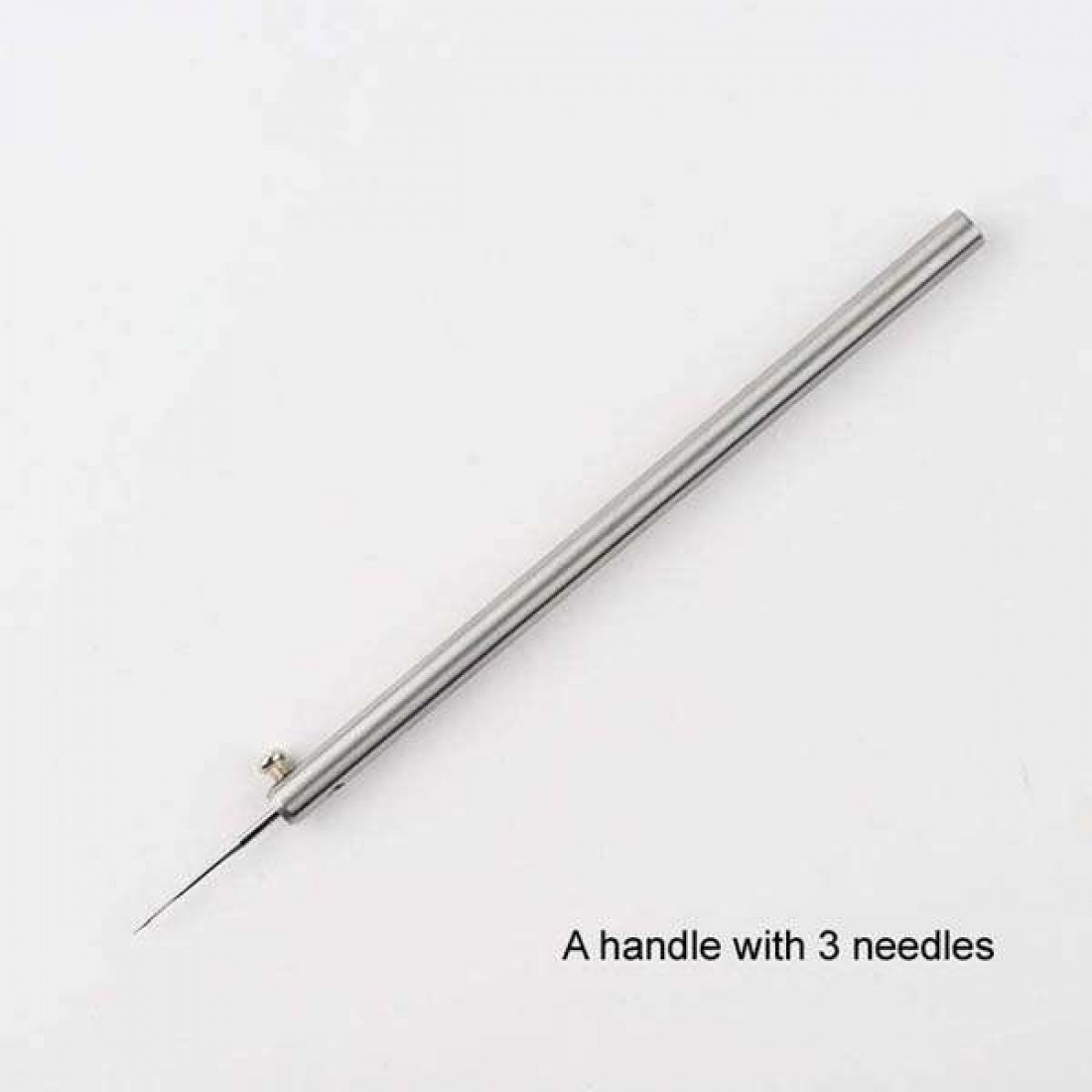 leather crochet hook, leather hook needle