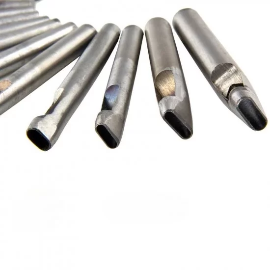 3mm leather punch tool, leather belt punch, Oval shape punches