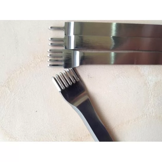 3mm, 4mm, 5mm Diamond chisel - Leather Stitching Chisel Leather craft ...