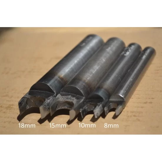 Magnetic snap button install tool, 8mm, 10mm, 15mm, 18mm