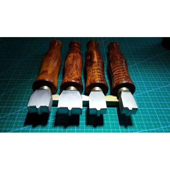 Handmade Goodyear shoe creaser tools kit