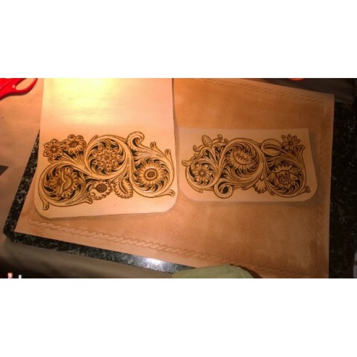 Leather tooling pattern, leathercraft pattern pdf download, leather ...