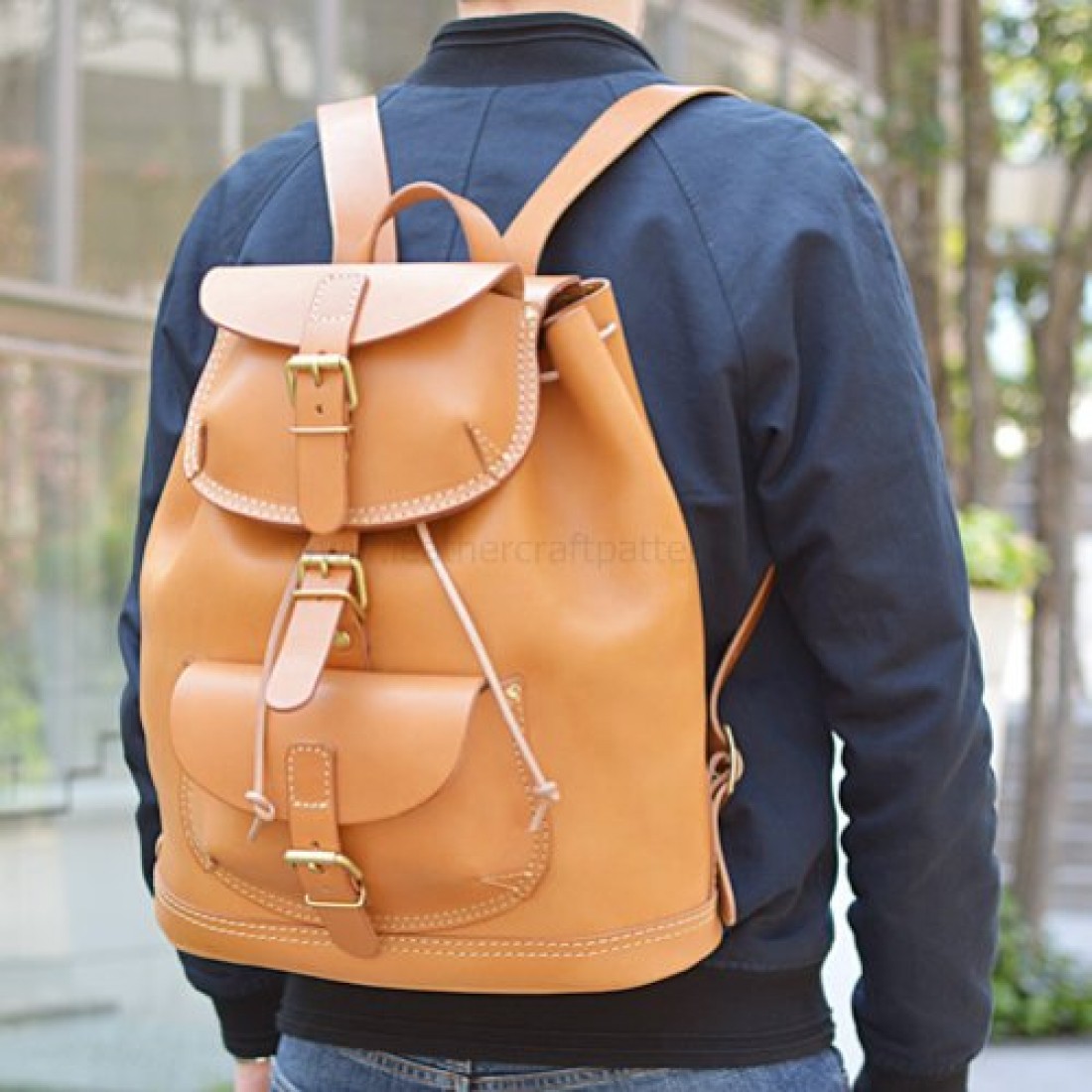 backpack, satchel, rucksack, pattern, pdf, leathercraft, download