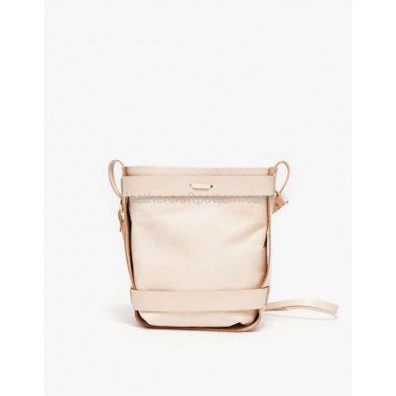 leather bucket bag pattern, leather drawstring bag sewing pattern ...