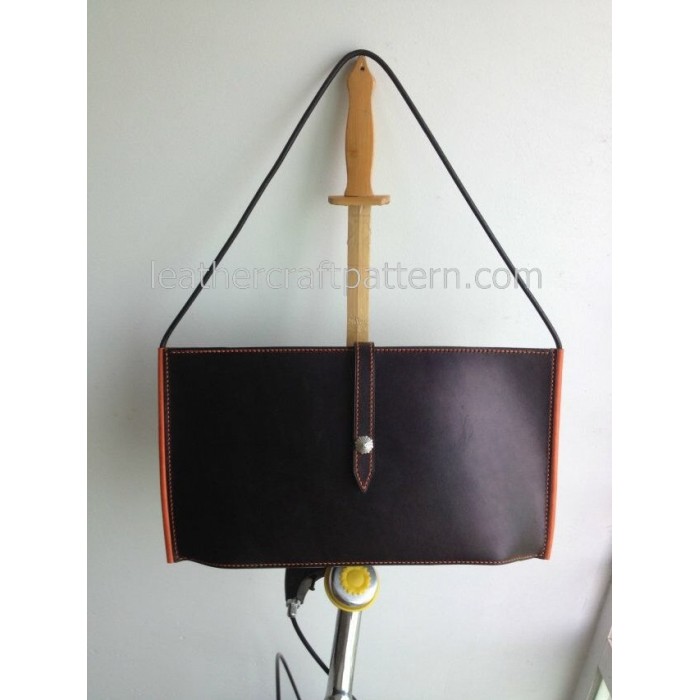 Free PDF leather patterns download, leather bag patterns, leather ...