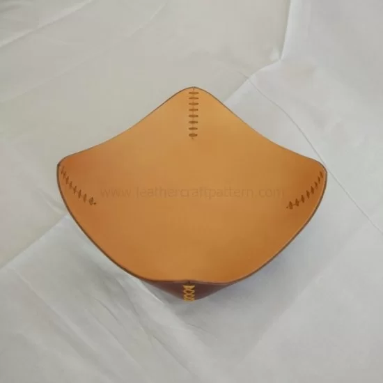 plate, tray, pattern, pdf, download, leathercraft, pattern